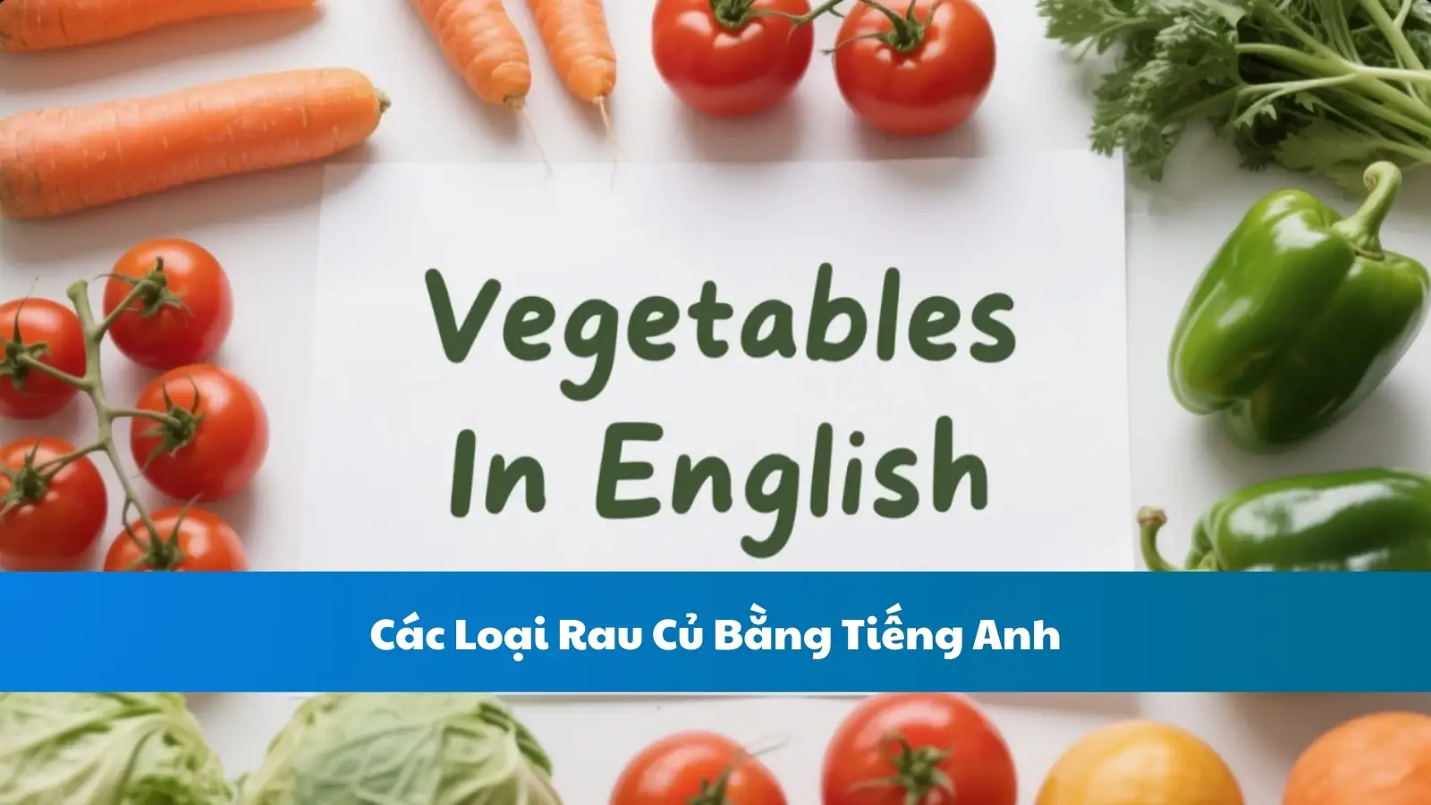 Các Loại Rau Củ Bằng Tiếng Anh - Đăng ký thi Linguaskill Cambridge